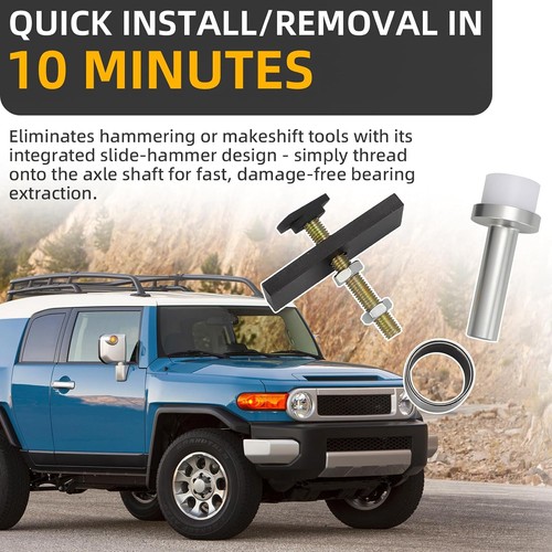 Needle Bearing Removal & Install Tool For Toyota 8" Front Differential ...