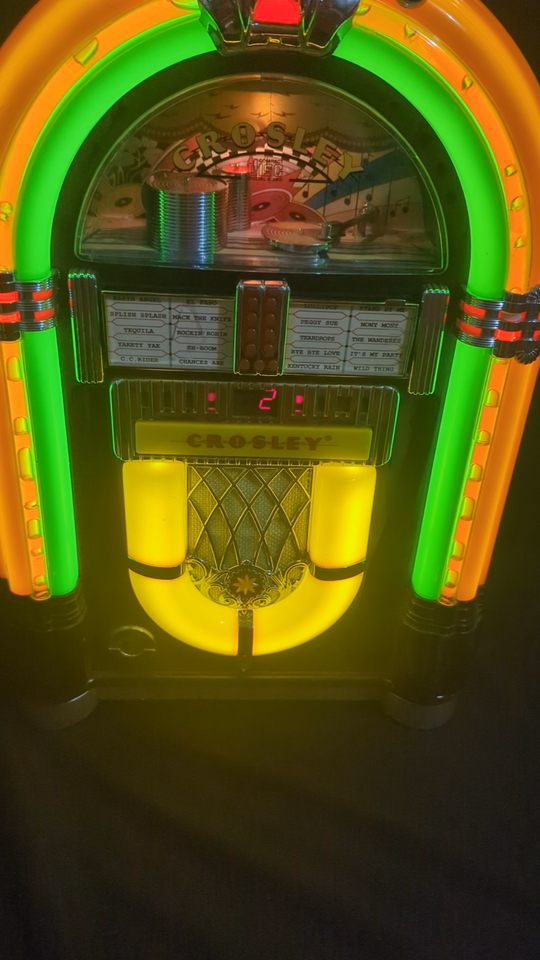 Crosley/Wurlitzer Jukebox Mini Bubbler Model: WR-18 WORKS GREAT - NO REMOTE Read | eBay