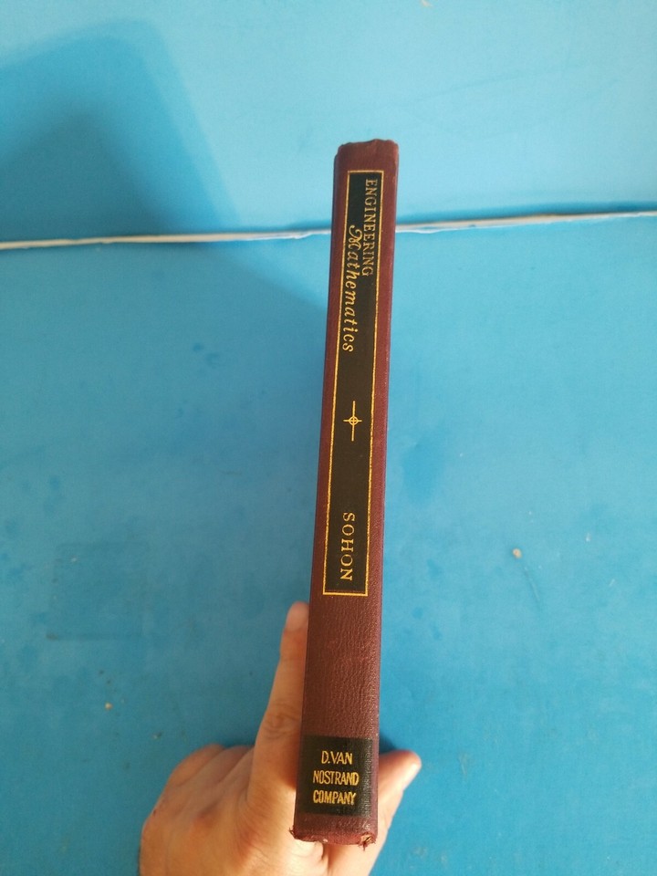 Vtg Engineering textbook: Engineering Mathematics~Harry Sohon~ 1949. | eBay