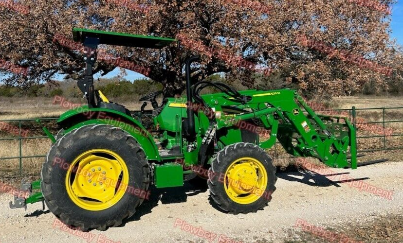 Green Metal Canopy for John Deere Tractor ROPS W/ Brackets Size 46.5" x ...