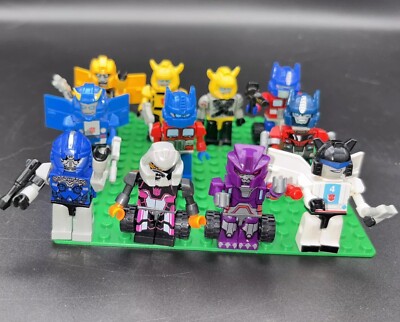 KRE-O Transformers Mini Figure Lot Of 11 KREO Optimus Prime Bumblebee ...