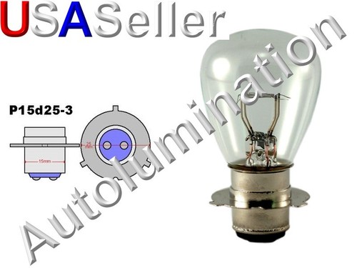 EIKO P15D-25-3 12V 35/35W 6235J BULB HEAD LIGHT RP11 BEAM HIGH LOW ...