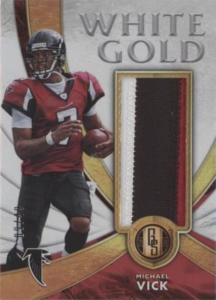 2019 Panini Gold Standard - White Gold Prime #WG-18 Michael Vick /49 ...