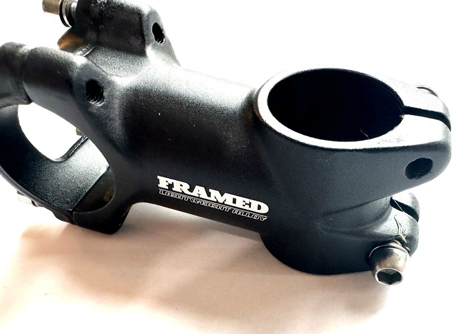 Framed Alloy 1-1/8" x 80mm x 31.8mm 7 degrees Threadless Bike Stem ...