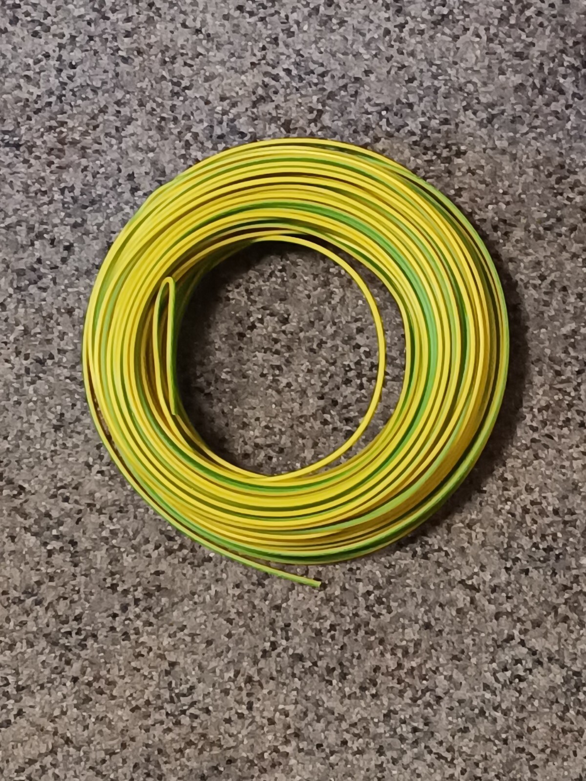 Aderleitung Litze PVC Kabel H07V-U, 1,5 mm2, starr, grün/gelb | eBay.de