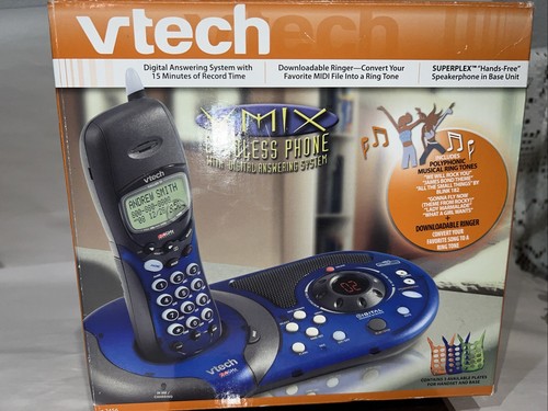 VTech VMix Cordless Phone and Messaging System GZ 2456 2.4 GHz ...