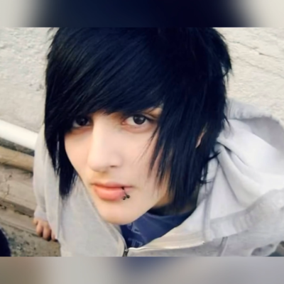 Black Emo Hairstyle Boy