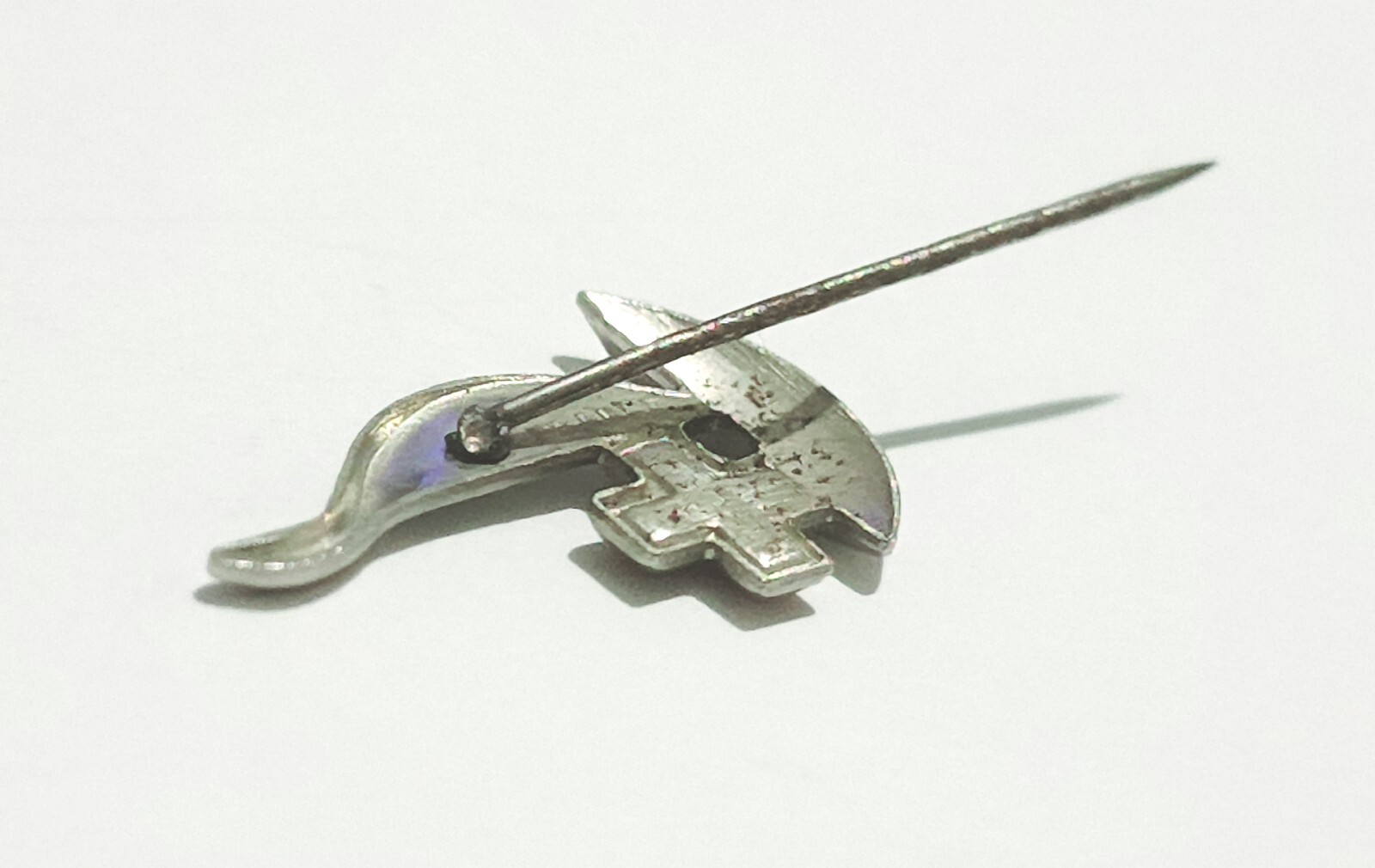 1960s Silver Red Cross Stick Pin - France | eBay Australia