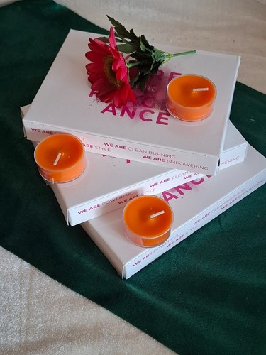 PartyLite 3 x 12 Teelichter Mango Ilaliano, neu OVP RAR | eBay.de
