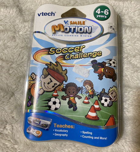 Vtech Soccer Challenge V Smile Motion Educational Learning Game ...