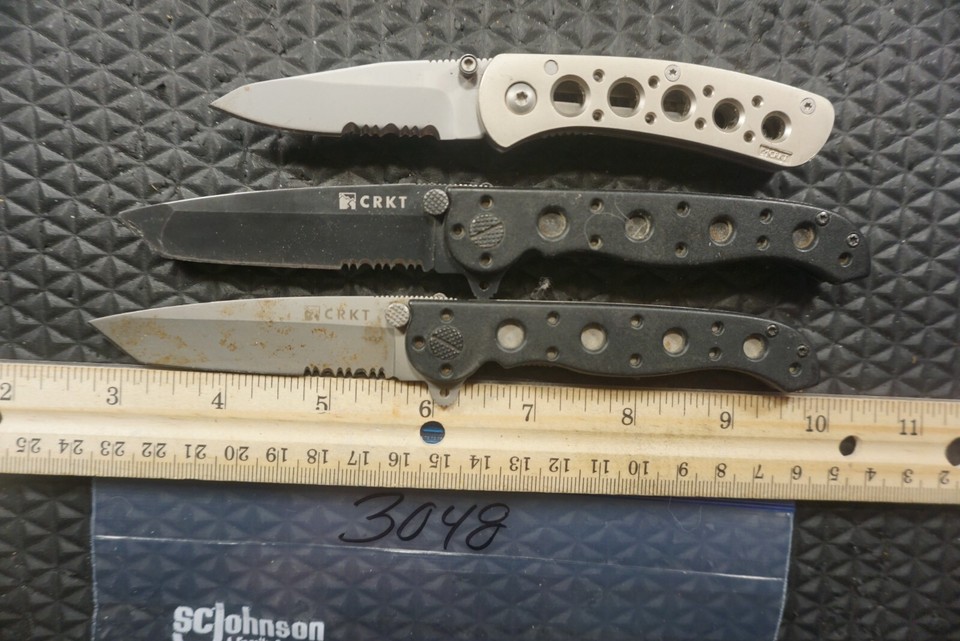 3048 Three CRKT pocket knives | eBay