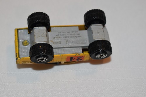 Matchbox 1981 Yellow 4x4 Open Back Truck Made in Macau 1:64 scale | eBay