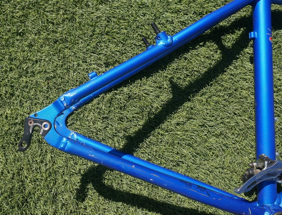 Voodoo Bantu Mountain Bike Frame Blue 19.5" Frame For 26" Tire | eBay