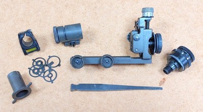 Anschutz target rifle sight set front rear and elements | eBay