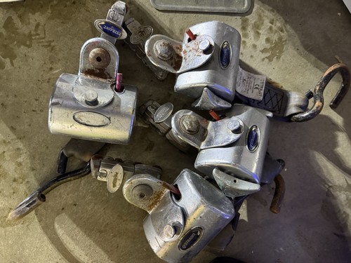 Q'STRAINT WHEELCHAIR RETRACTOR TIE DOWN STRAPS USED Qty 4 | eBay