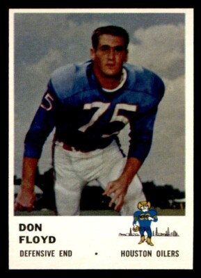 1961 Fleer Football #176 Don Floyd NM/MT | eBay