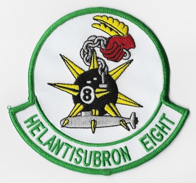 US Navy Helicopter Anti-Submarine Squadron 8 (HS-8) "Eightballers ...