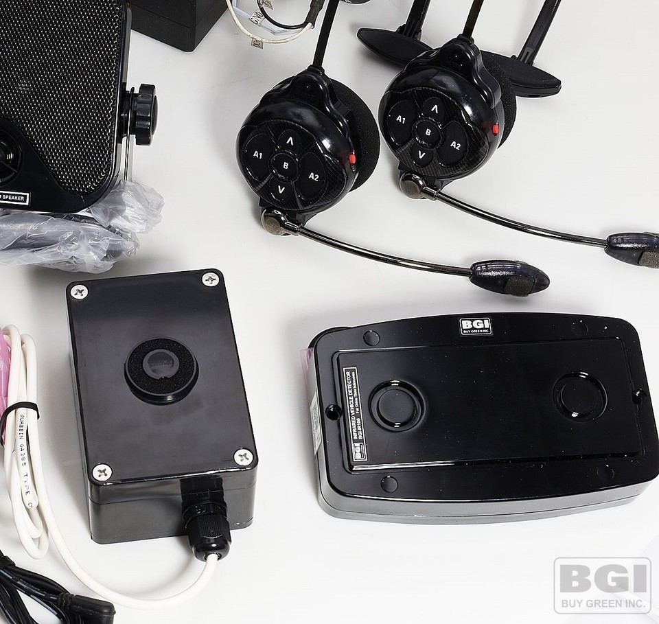 Complete HME EOS HD Base 6200 & 2x HS6200 Headset Wireless Drive Thru ...