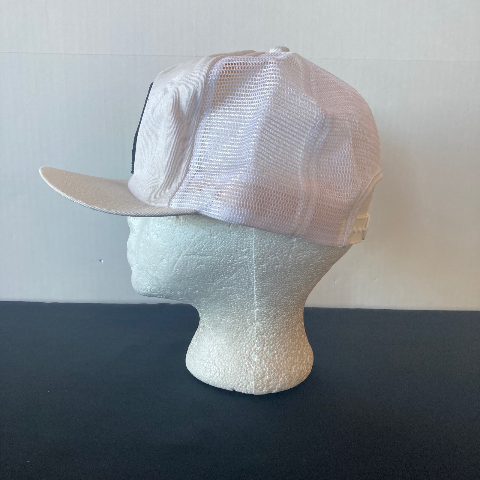 Vintage Texaco Logo White Mesh Baseball Cap Hat Snapb… - Gem