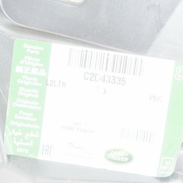 OEM JAGUAR XJ X351 FRONT LEFT BUMPER COVER BRACKET C2D43335 for sale ...