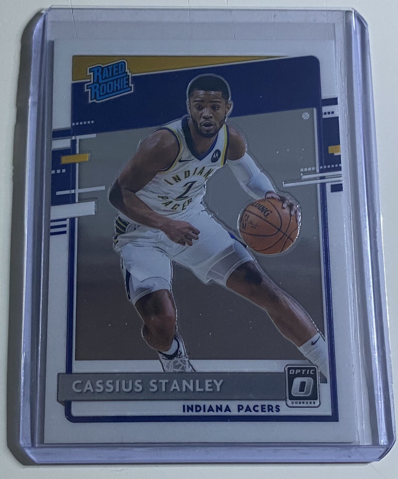 Cassius Stanley 2020 Panini Donruss Optic Rated Rookie RC #199 Indiana ...