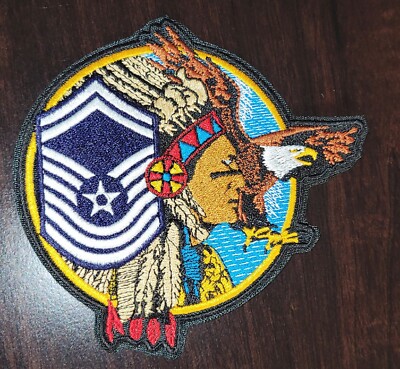 CMSgt Chief Patch -(Chevron pre- October 1997) | eBay