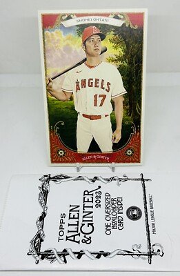2023 Topps Allen & Ginter Box Topper SHOHEI OHTANI Boxloader LA Angels ...