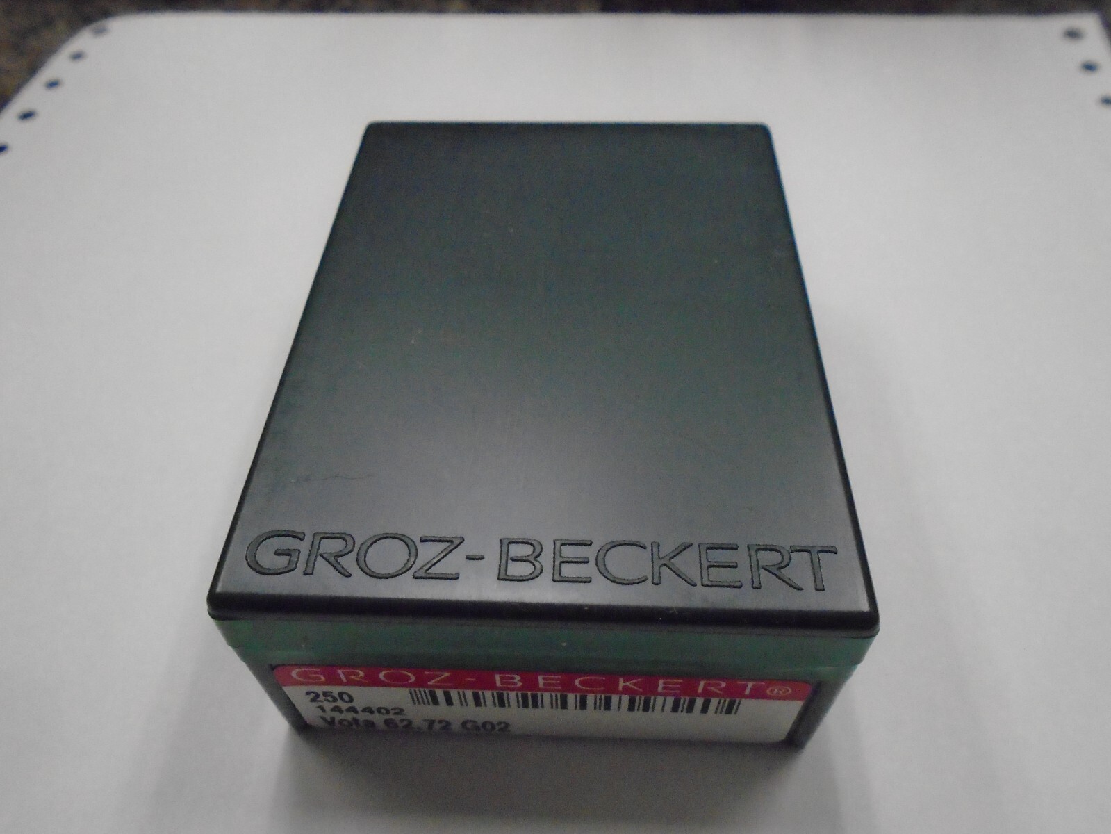 GROZ-BECKERT VOTA 62.72 G02 144402 PACK OF 250 KNITTING MACHINE NEEDLES ...