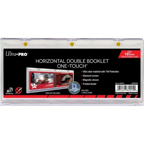 Ultra Pro 185mm Horizontal Booklet One-Touch Magnetic Card Holder + 2 ...