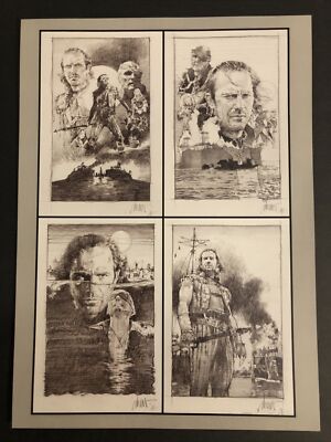 Waterworld Kevin Costner Movie Art Poster Print Splash Page 9x12 Drew ...