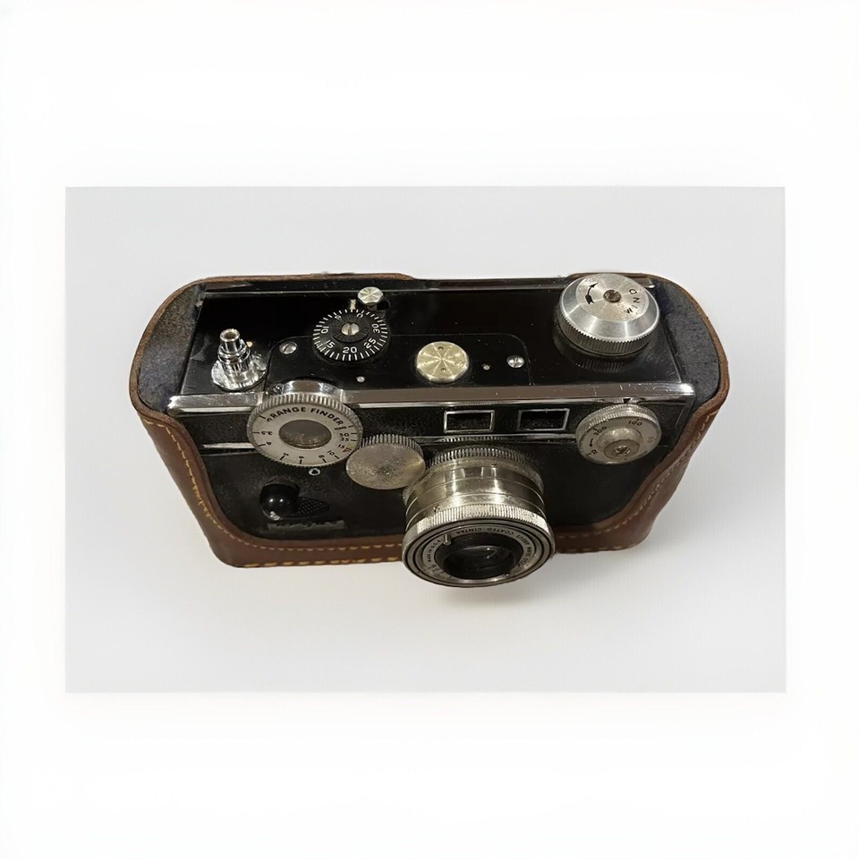 VINTAGE Argus C3 Camera Brown Silver 35mm Rangefinder Photography ...