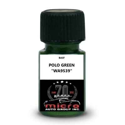General Motors Polo Green 9539 Touch up Paint Kit With Brush 2 Oz SHIPS ...
