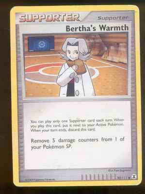 Pokémon n° 90/111 - Supporter - Bertha's Warmth (3144) | eBay