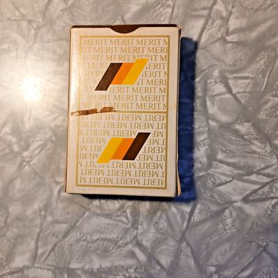 Vintage Merit Cigarette Advertising Playing Cards *Complete* | eBay