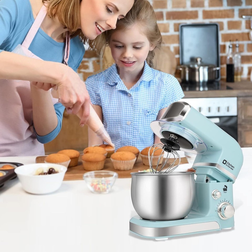 Stand Mixer 3.2Qt Small Electric Food Mixers 6 Speeds Portable ...