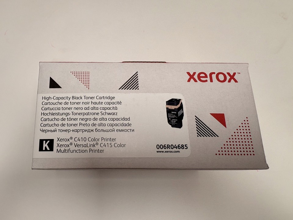 Xerox Genuine C410 / Versalink C415 Black High Capacity Toner Cartridge ...