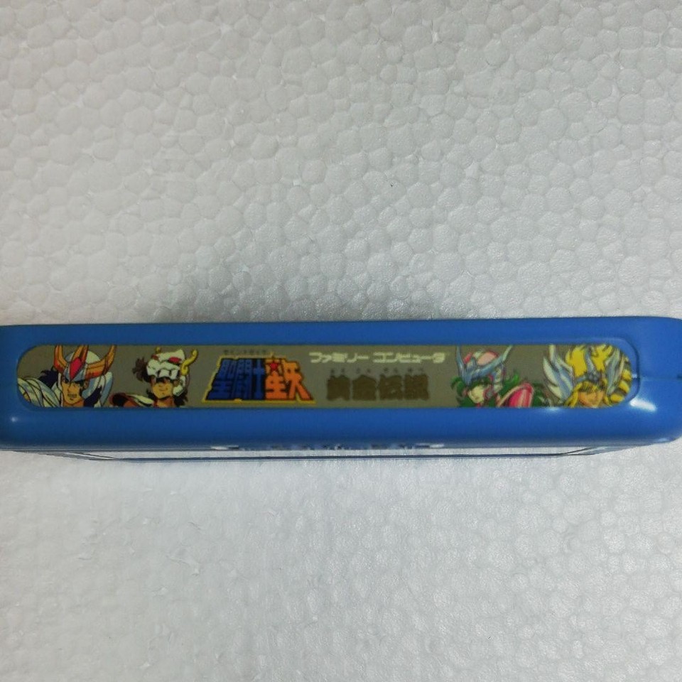 Saint Seiya Golden Legend Famicom Game with Box, Manual & Labels, Used ...