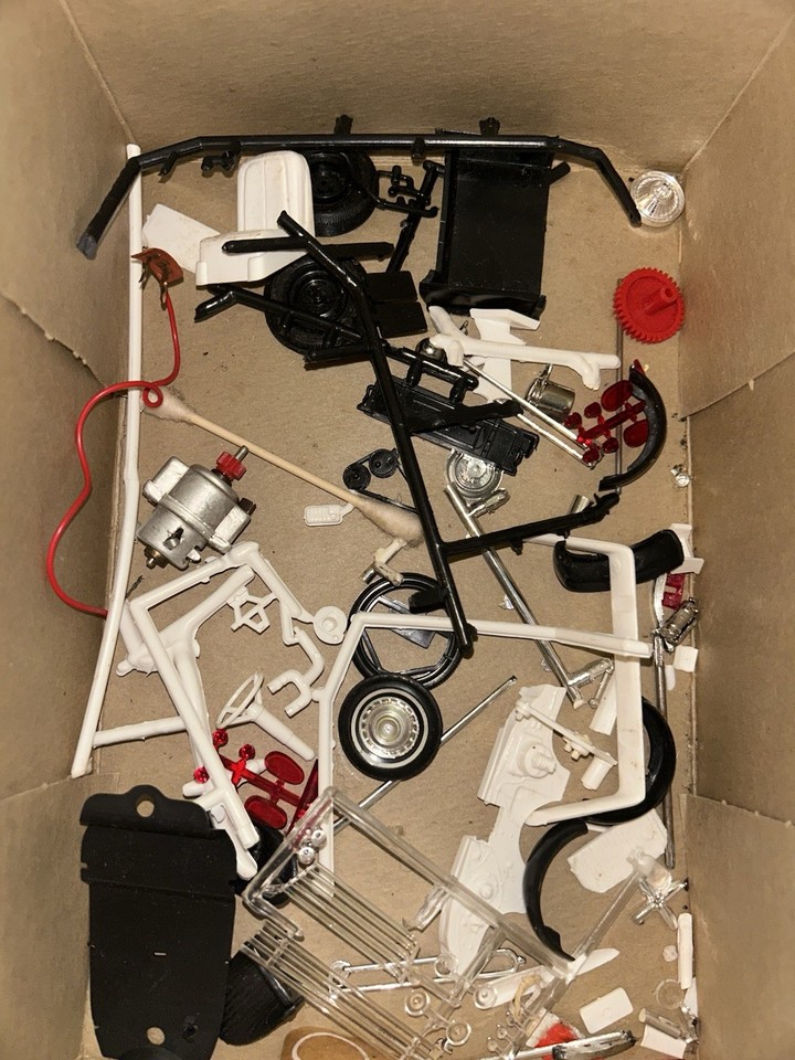 Vintage AMT 1925 3 In 1 Model Kit Box + Spare Parts (incomplete) & 1964 ...