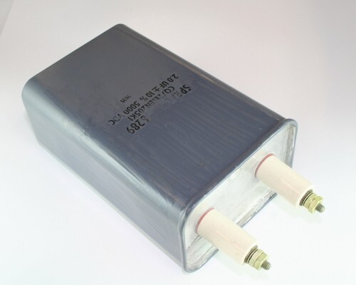 2uF 5000VDC Sprague Hermetically Sealed Oil Capacitor 5000 Volts 2uf ...