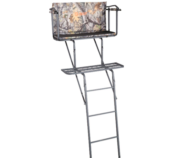 16.5 Feet Tall 2 Man Tree Stand Outdoor Hunting Blind Deer Wrap Handle ...