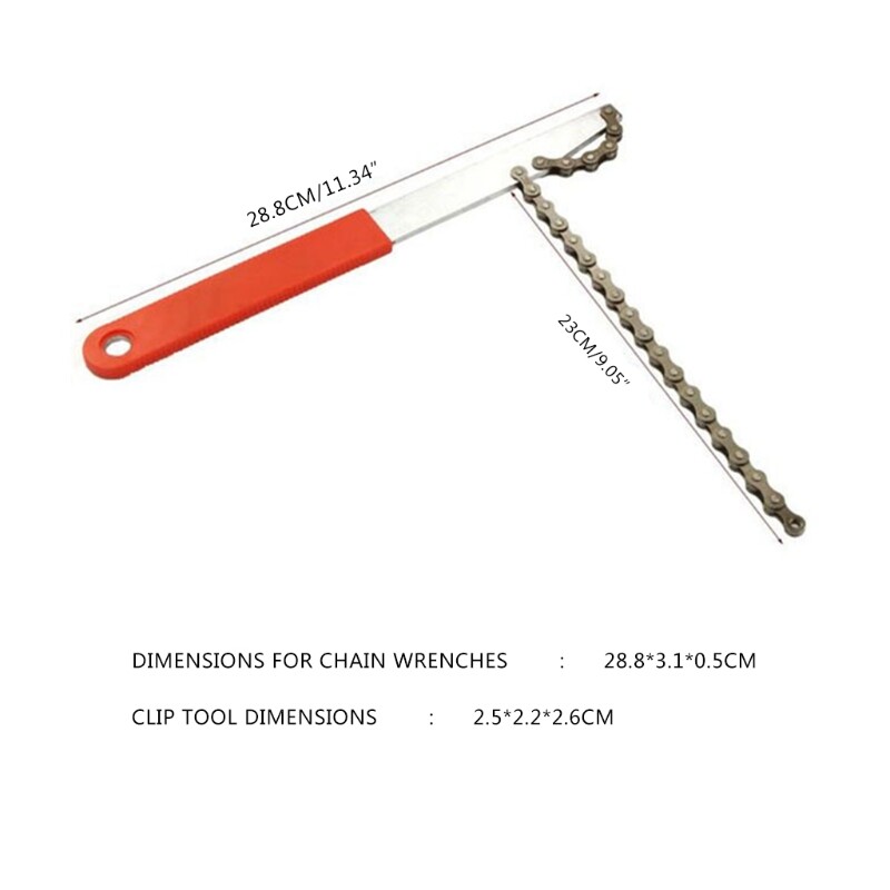 Sprocket Removal Tool Freewheel Disassembly for Key Chain Cassette Whip ...