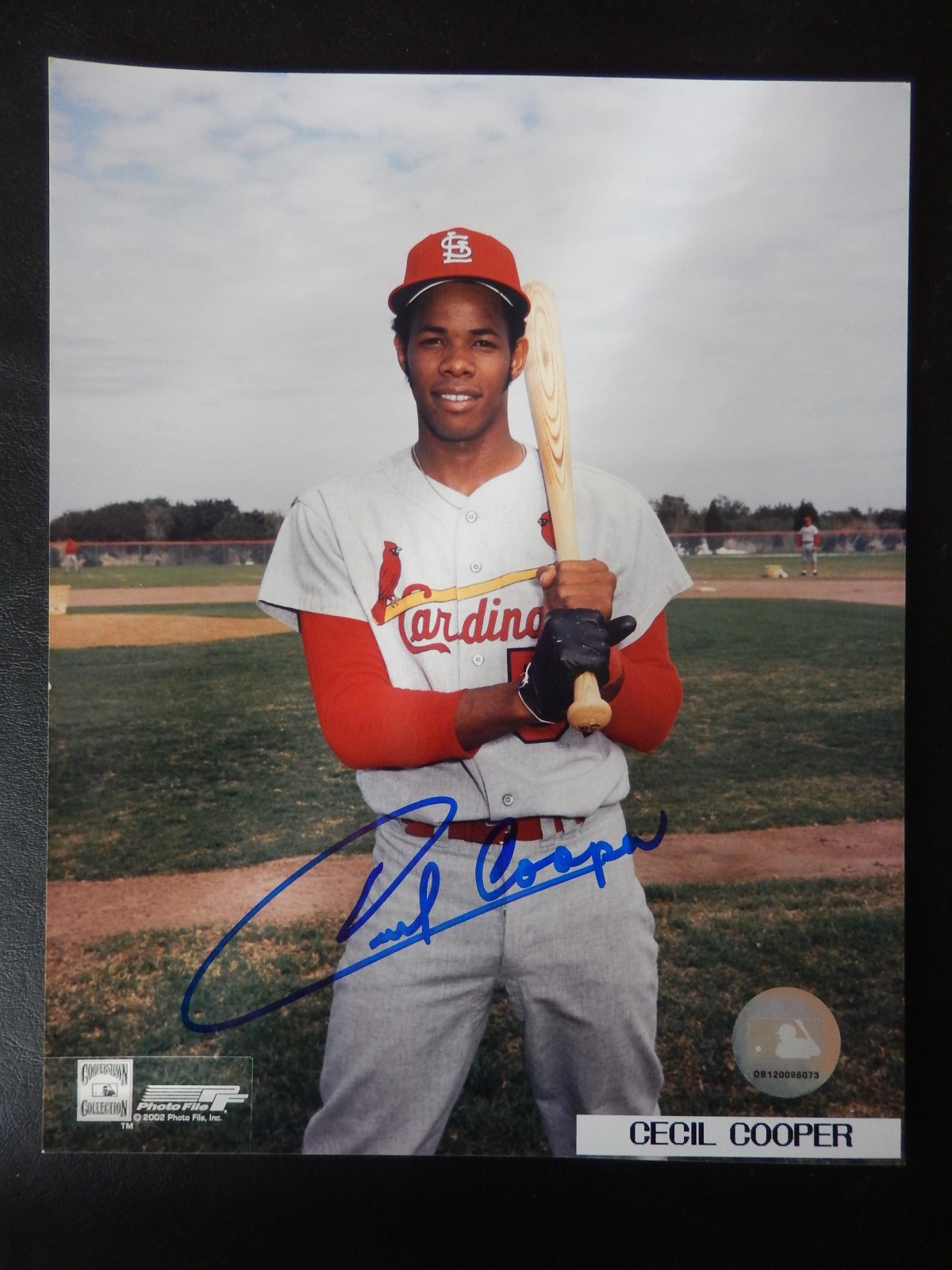 Cecil Cooper Autographed 8" X 10" Photograph | eBay