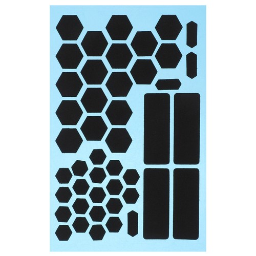Hexagon Grip Stickers Anti-sweat for Case Decal | eBay