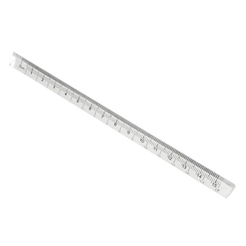 Plastic Stationery School Supplies Triple Edged Solid Scale Tool Ruler ...