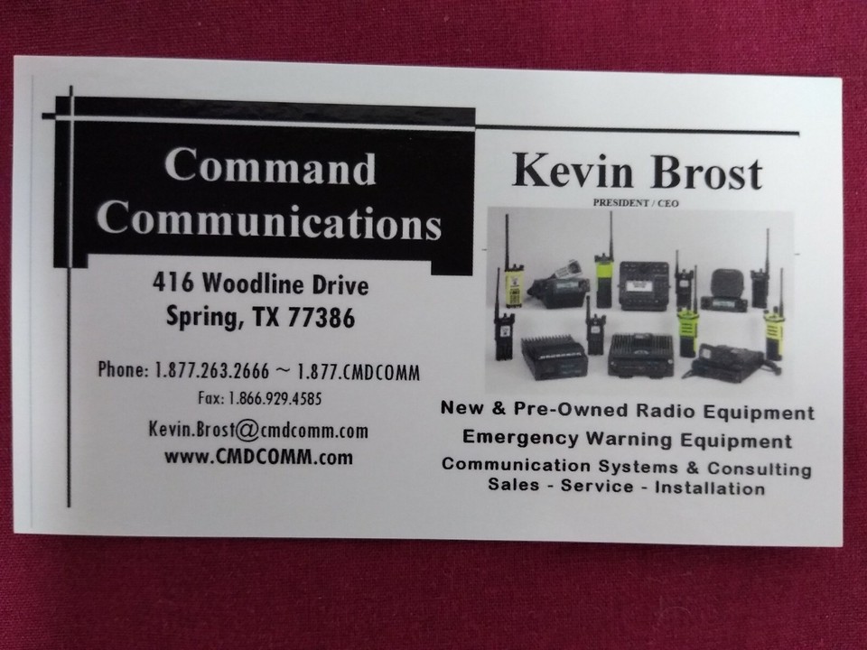 Motorola HLN6961A Remote Control Head Mobile Accessory Port APX/XTL ...