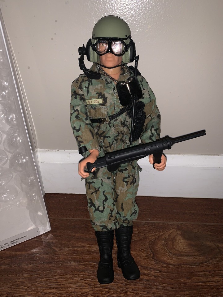 GI Joe M1 Abrams Tank Commander Desert Storm Army Soldier 12” | eBay