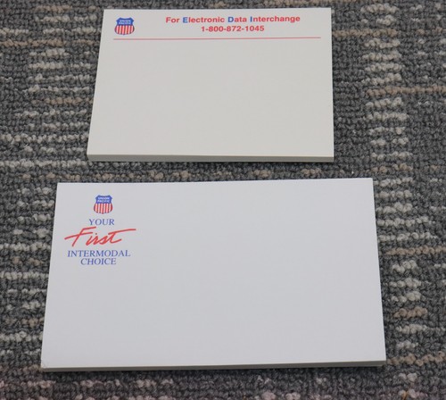 2 Union Pacific Railroad Post-it Notes Intermodal and EDI | eBay