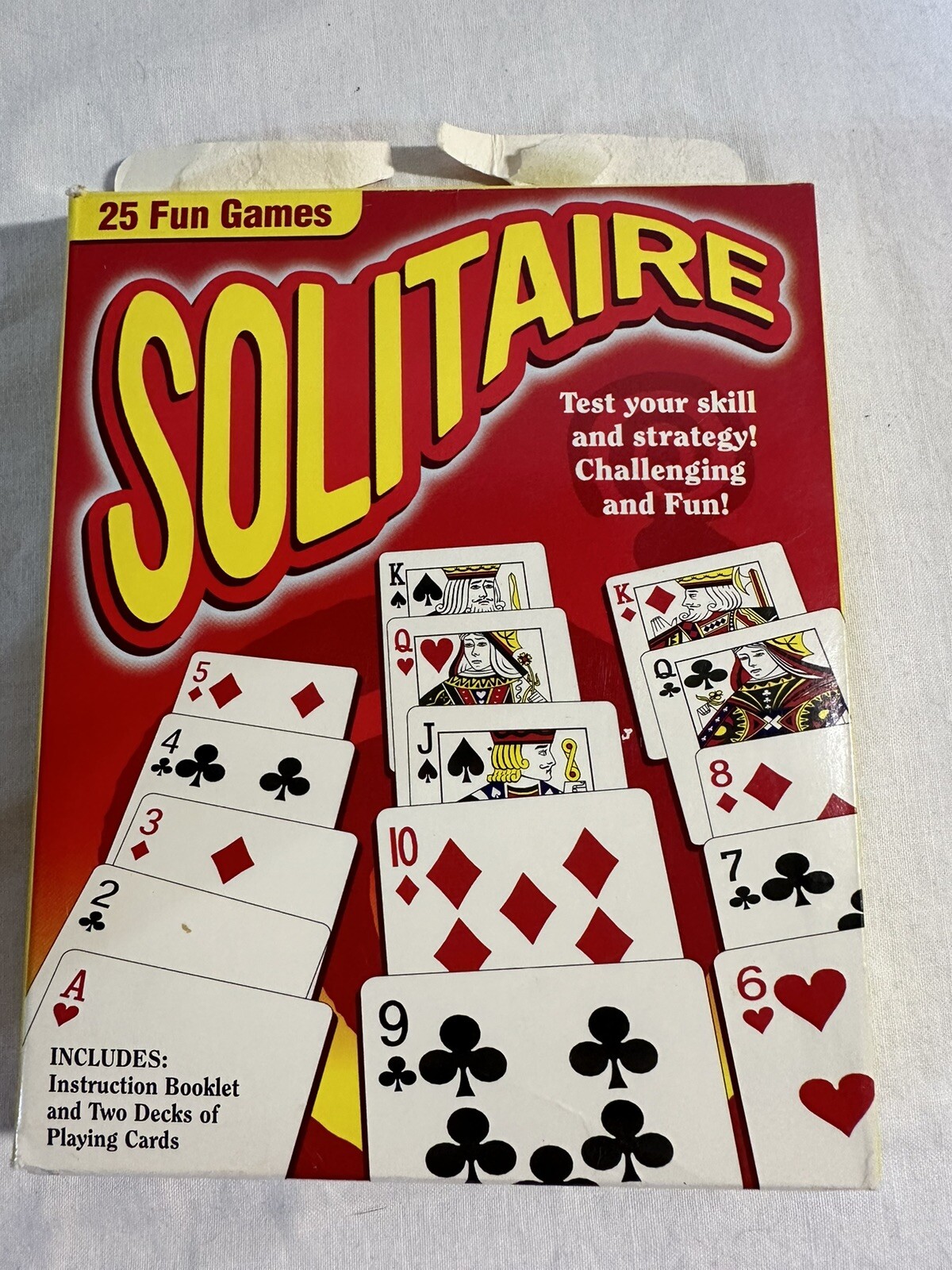 Vintage HOYLE SOLITAIRE 25 Fun Games with 2 Decks Of Cards 7260 1995 | eBay