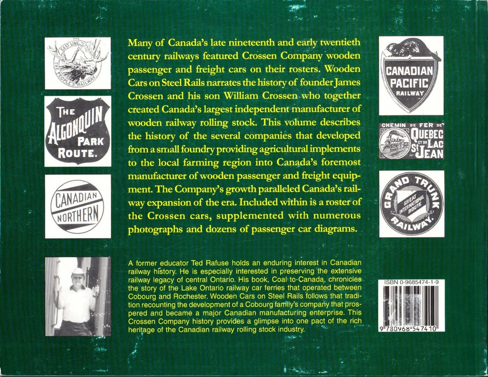 Wooden Cars on Steel Rails: A History of the Crossen Car Companies ...