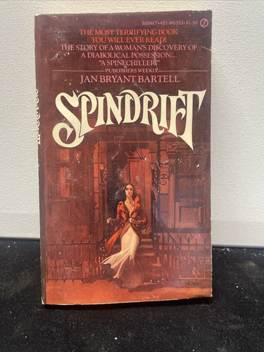 SPINDRIFT. Jan Bryant Bartell. Gothic Supernatural in NYC- First ...